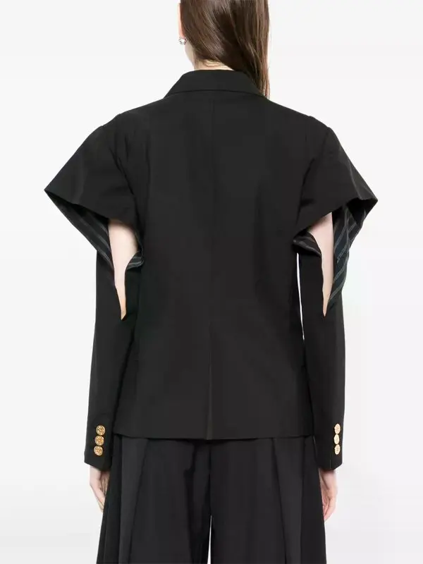 Sacai Double-breasted Blazer