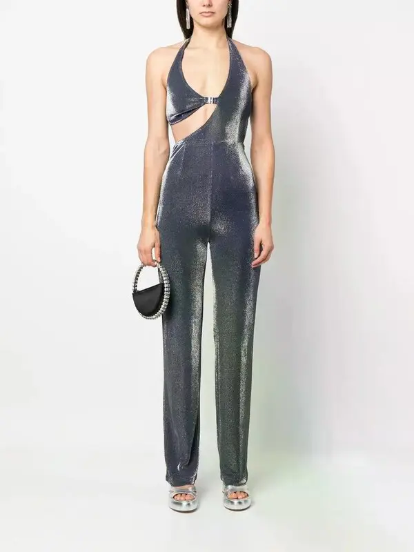 ROTATE BY BIRGER CHRISTENSEN Halterneck Jumpsuit