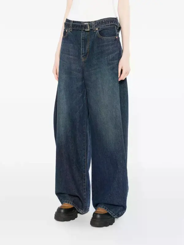 Sacai Belted Jeans