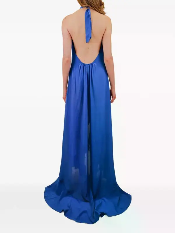 Azeeza Bari Ruffled Dress - Blue