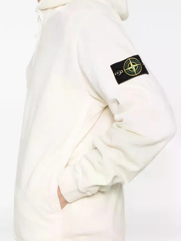 Stone Island Zip-fastening Hoodie - Neutrals