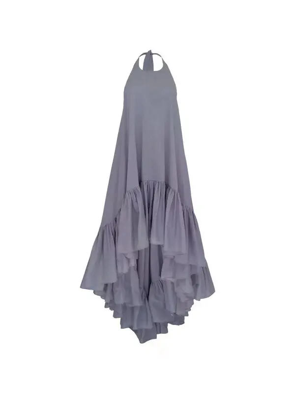 Azeeza Hannah Ruffled Dress - Grey
