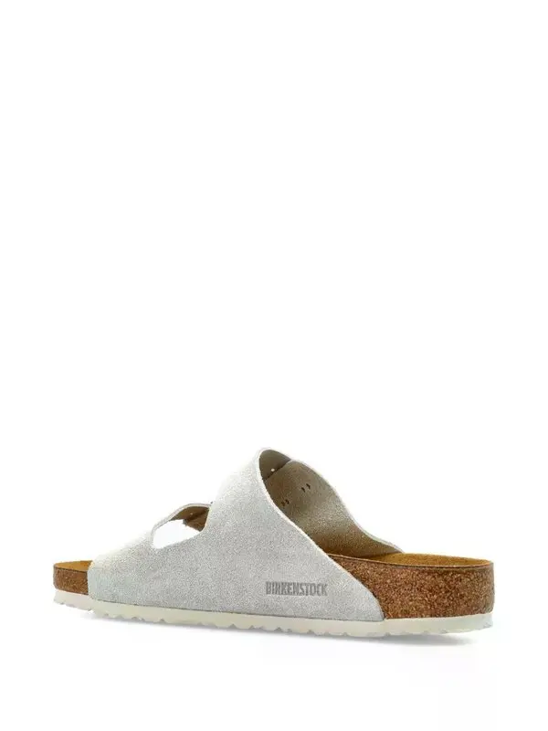 BIRKENSTOCK Arizona Suede Sandals - Neutrals