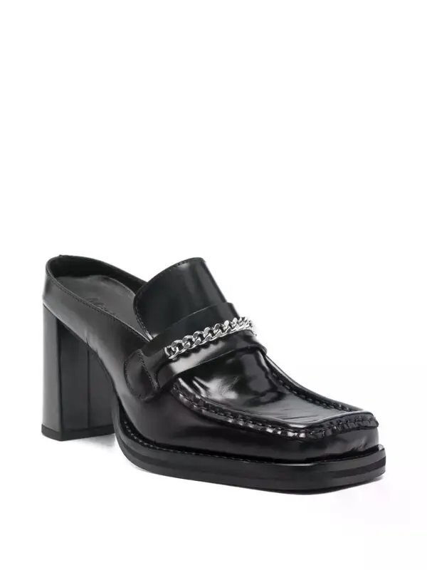 Martine Rose Square-toe Chain Mules