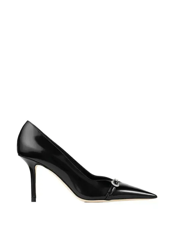 JIMMY CHOO Keari 85 Pumps With Crystal Buckle