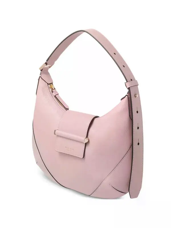 JIMMY CHOO Small Bar Leather Shoulder Bag