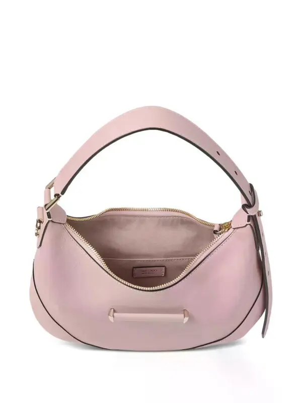 JIMMY CHOO Small Bar Leather Shoulder Bag
