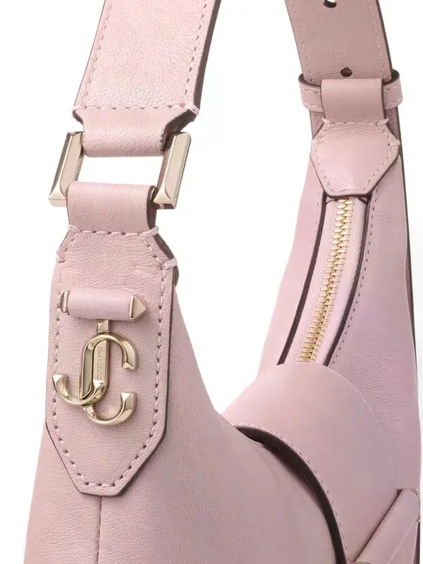 JIMMY CHOO Small Bar Leather Shoulder Bag