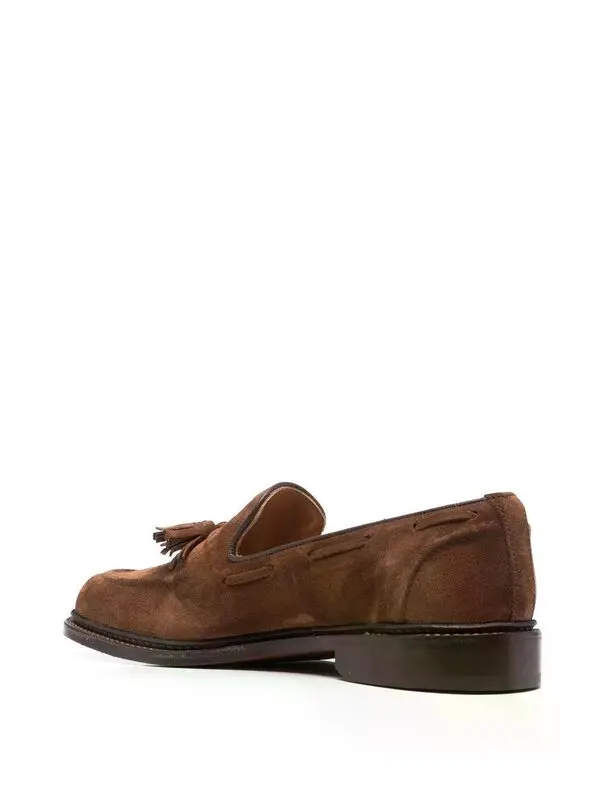 TRICKER'S Elton Slip-on Loafers With Tassel Detail - Brown