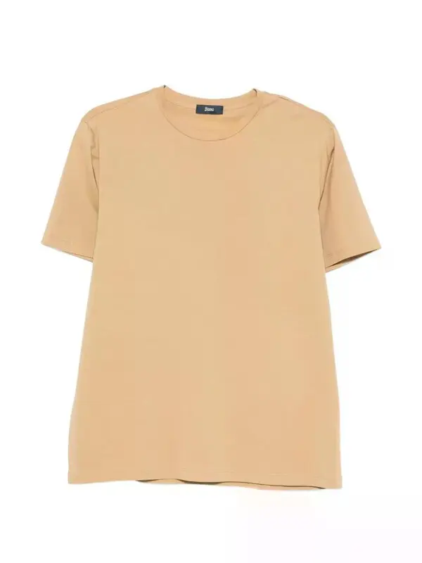 Herno Round-neck T-shirt - Neutrals