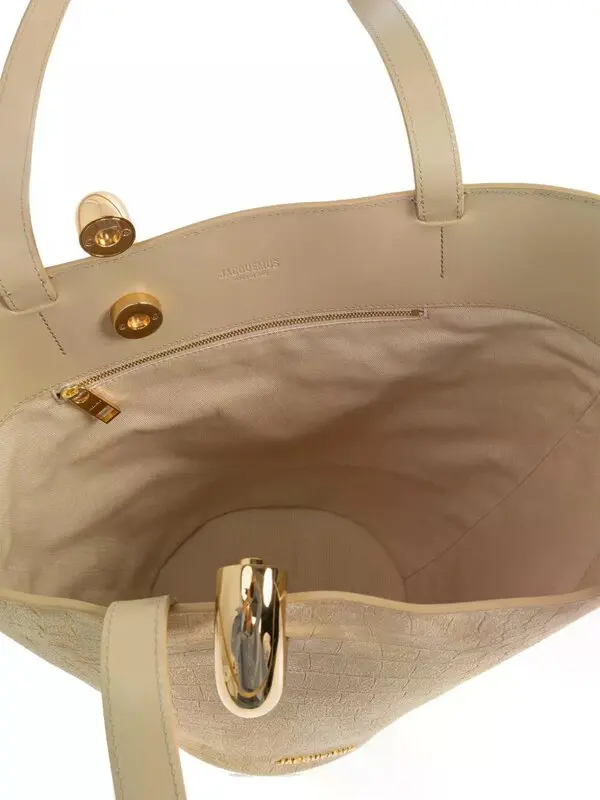 Jacquemus Medium Bambola Shoulder Bag - Neutrals