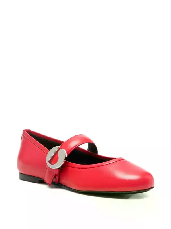 Coperni Belt Flat Pumps - Red