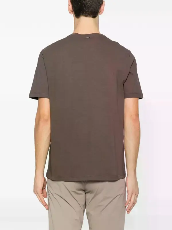 Herno Round-neck T-shirt - Brown