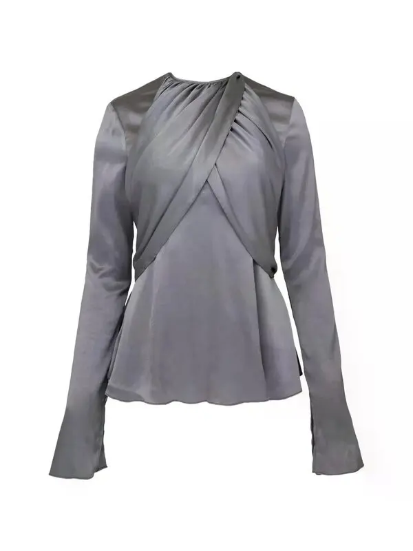 Azeeza Twisted Long-sleeve Top