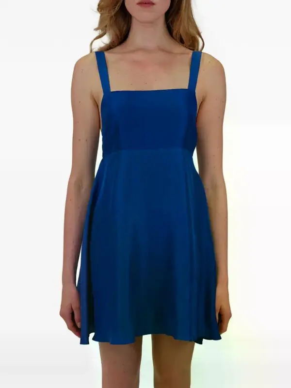 Azeeza Arden Mini Dress - Blue