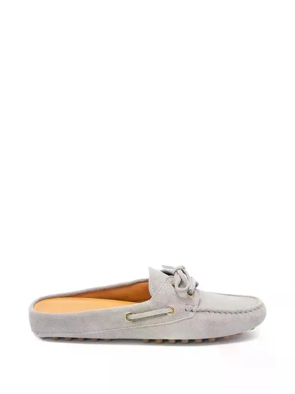 TOD'S Glove Gommino Suede Mules
