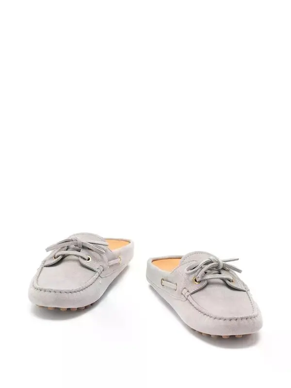 TOD'S Glove Gommino Suede Mules