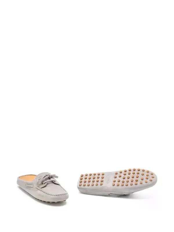 TOD'S Glove Gommino Suede Mules