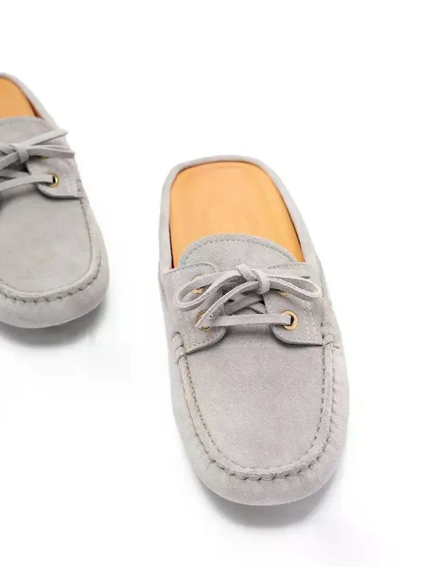 TOD'S Glove Gommino Suede Mules
