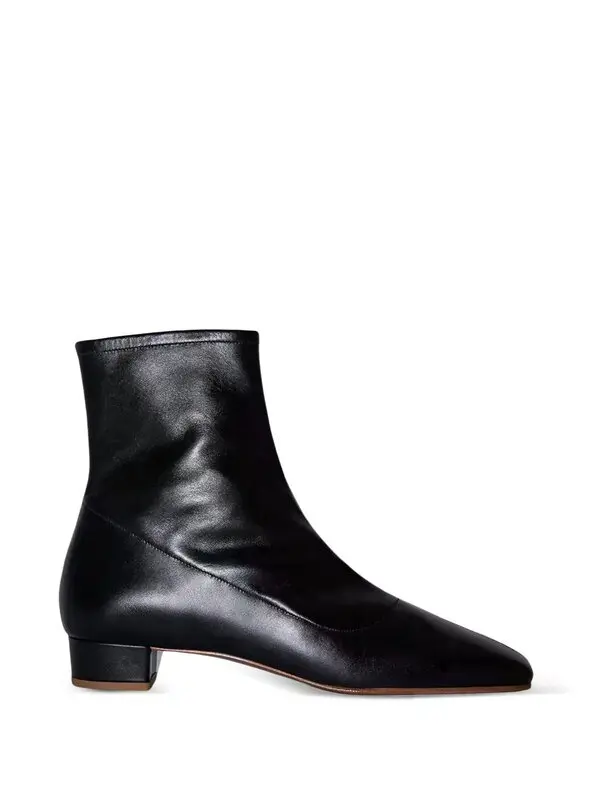 By Far Este Leather Ankle Boots