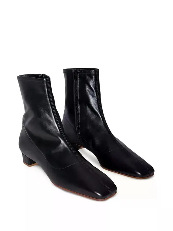 By Far Este Leather Ankle Boots