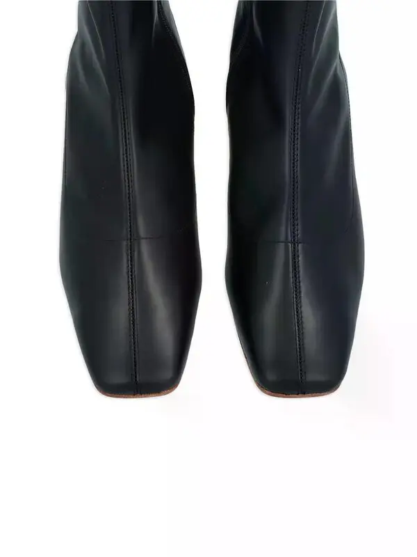 By Far Este Leather Ankle Boots