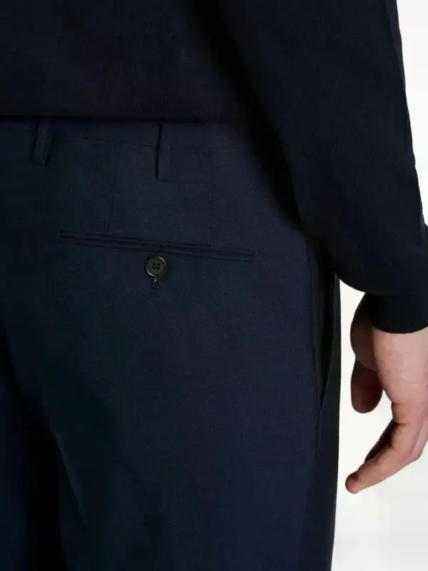 SLOWEAR Pleated Regular Fit Trousers