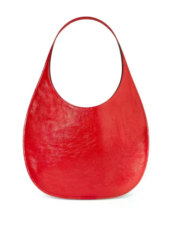 COURREGES Logo-plaque Tote - Red