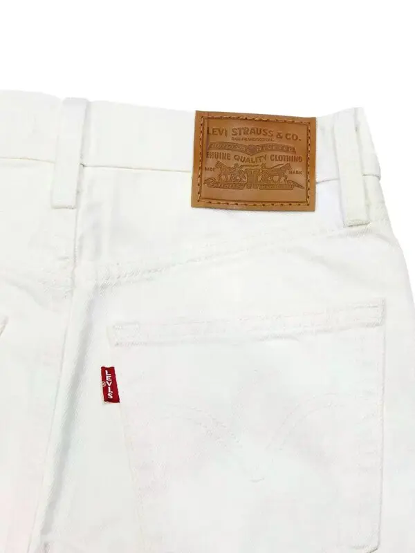 LEVI'S Ribcage Denim Shorts