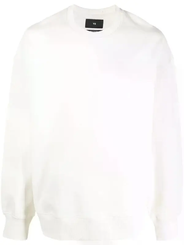 Y3 Long-sleeved Organic Cotton Sweatshirt