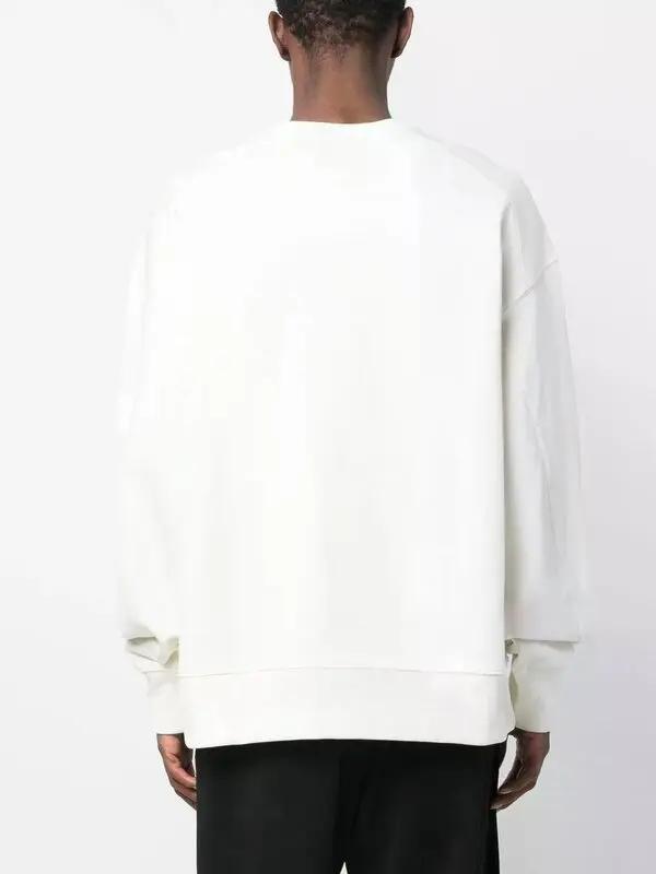 Y3 Long-sleeved Organic Cotton Sweatshirt