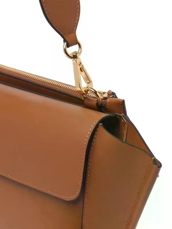 WANDLER Hortensia Tote Bag - Brown