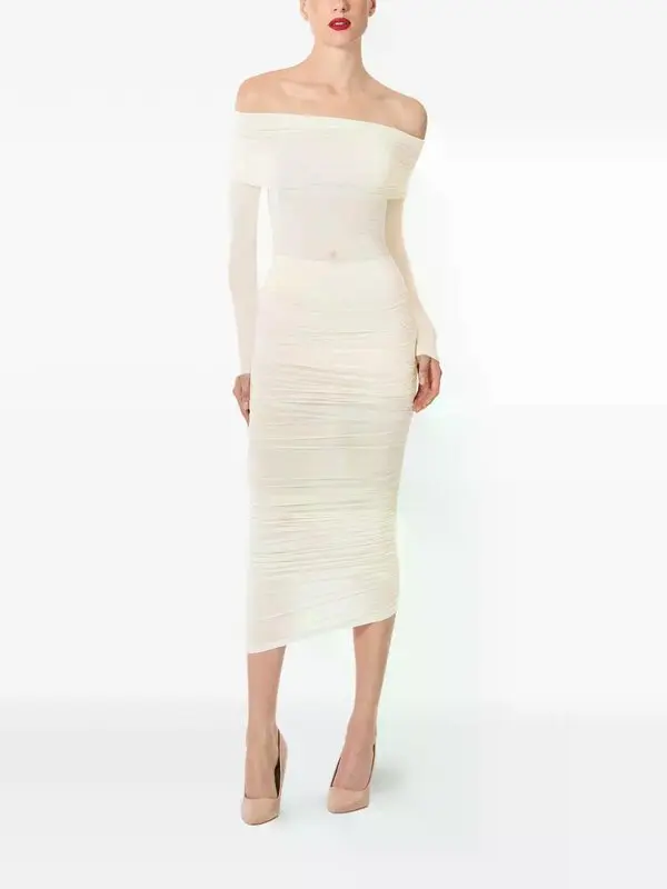Wolford Sheer Drape Long-sleeve Top