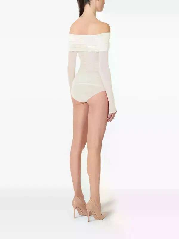 Wolford Sheer Drape Long-sleeve Top