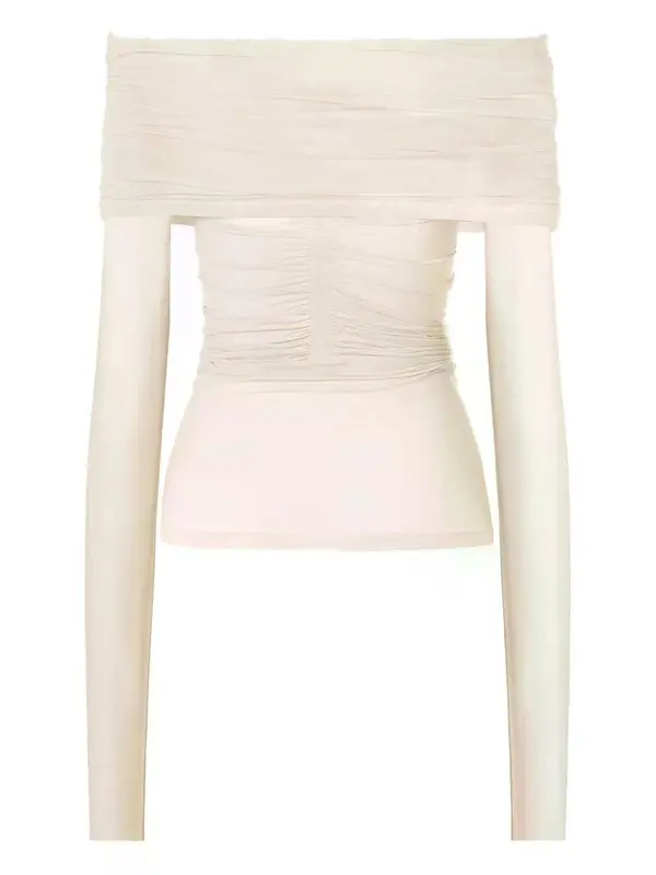 Wolford Sheer Drape Long-sleeve Top