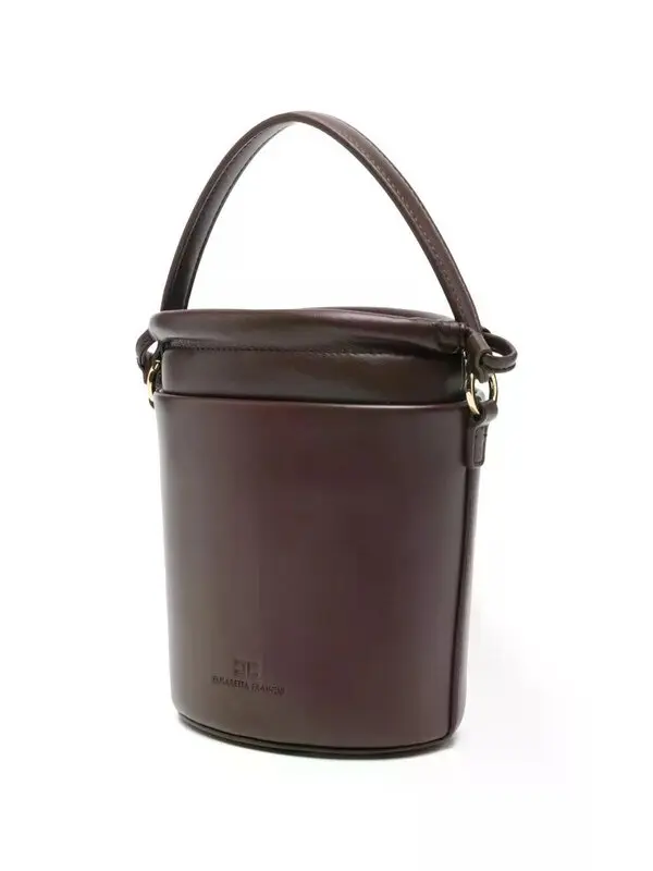 Elisabetta Franchi Logo Chain Bucket Bag
