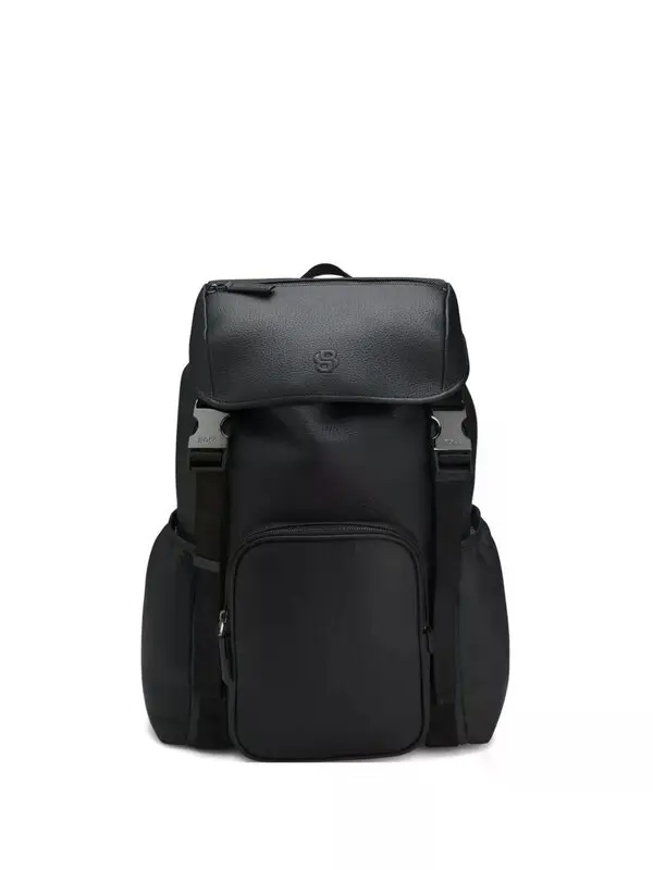 BOSS Top-grain Buckle Backpack