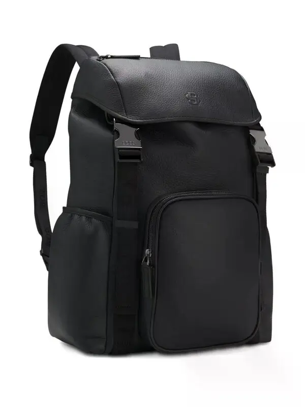 BOSS Top-grain Buckle Backpack
