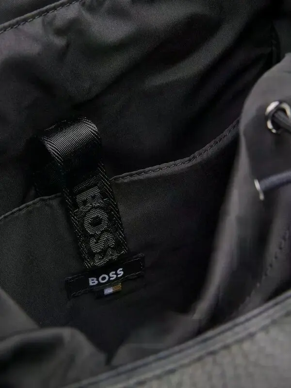 BOSS Top-grain Buckle Backpack
