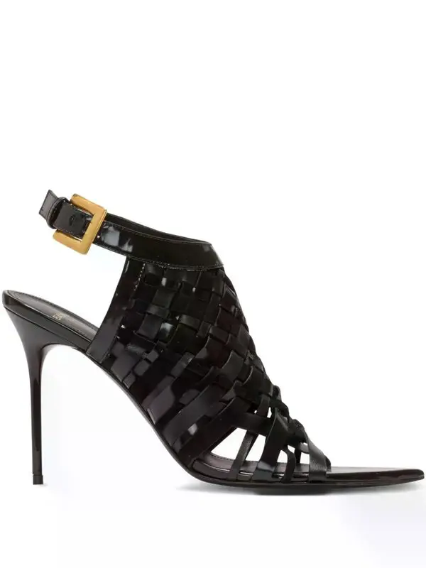 Balmain Fringed Open-toe Sandals