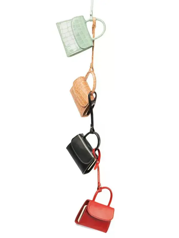 By Far Detachable Mini Charm - Red