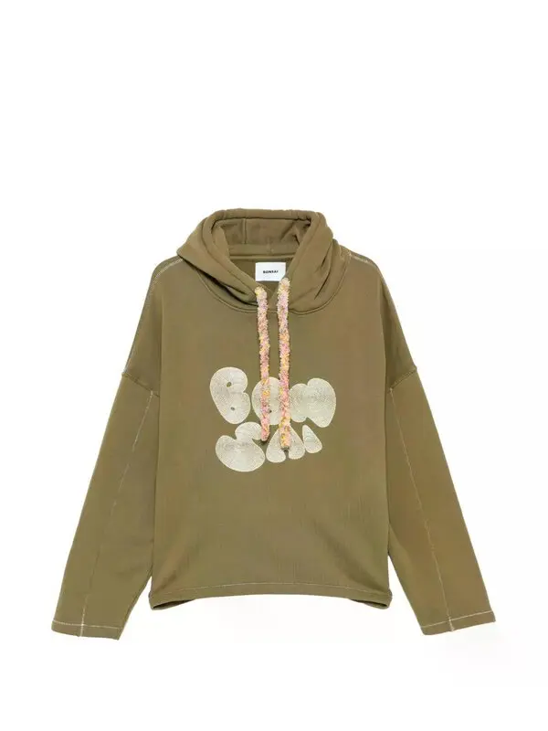 BONSAI Embroidered Oversized Hoodie