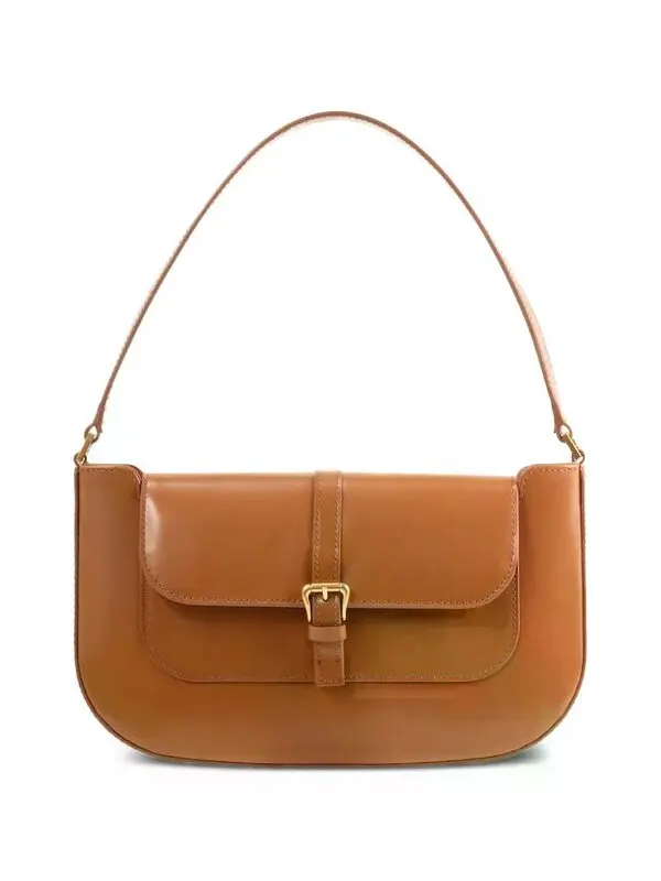 By Far Miranda Semi Patent-leather Shoulder Bag