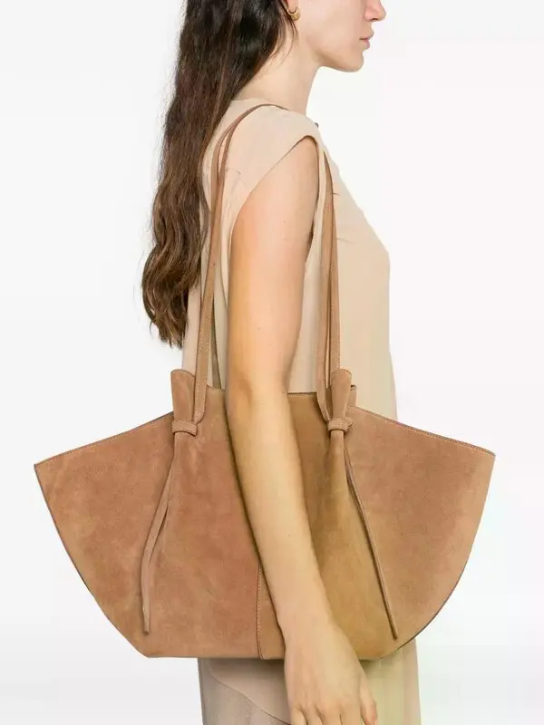 Yuzefi Large Mochi Tote Bag - Brown