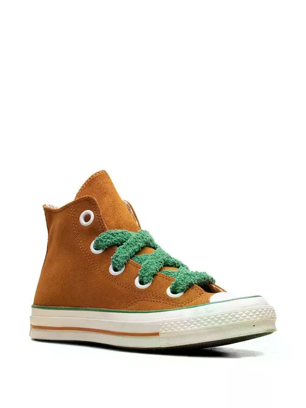 CONVERSE X Wonka Chuck 70 High-top Sneakers - Brown
