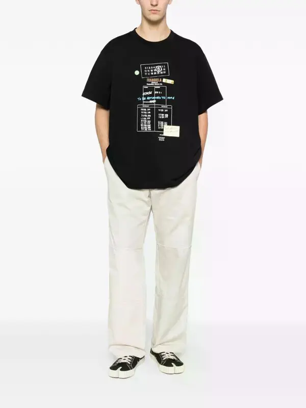 MAISON MARGIELA Panel Trousers - Neutrals