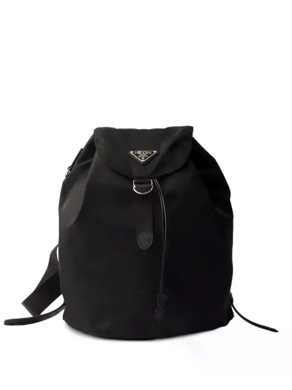 Prada Re-nylon Backpack - Black