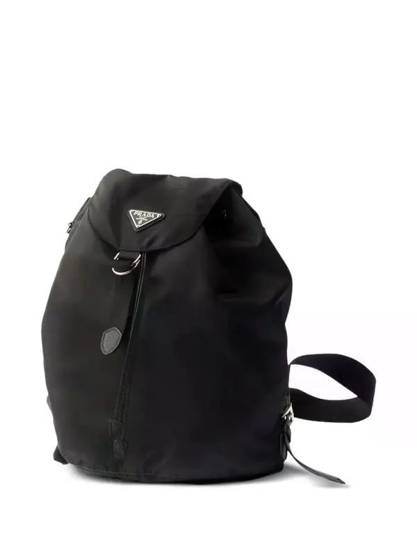 Prada Re-nylon Backpack - Black