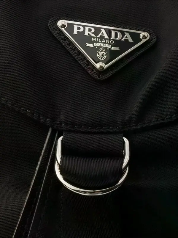 Prada Re-nylon Backpack - Black