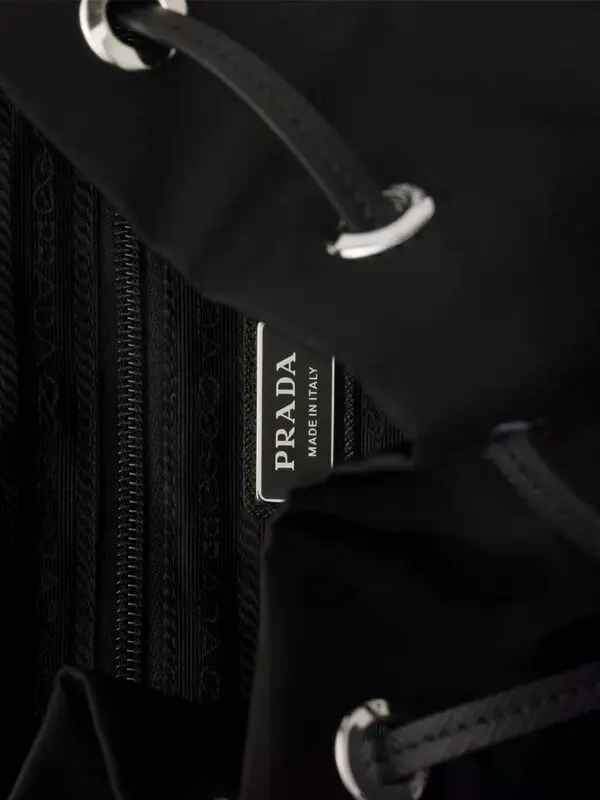 Prada Re-nylon Backpack - Black